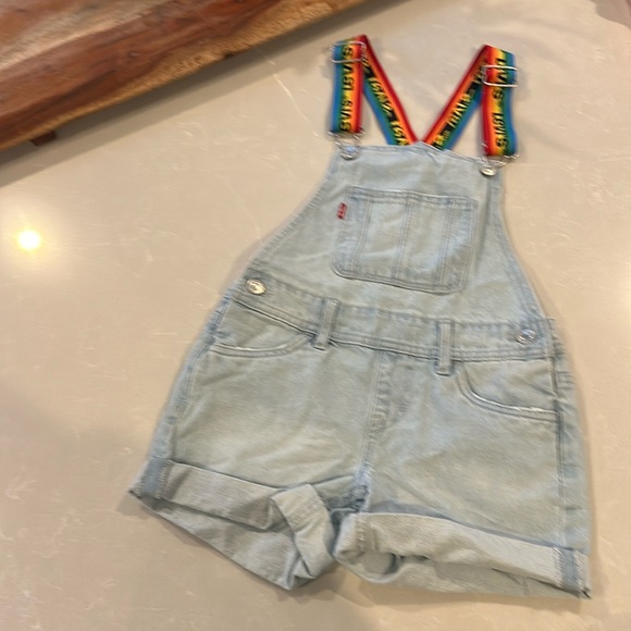 Levi's | Bottoms | Levis Rainbow Overalls | Poshmark